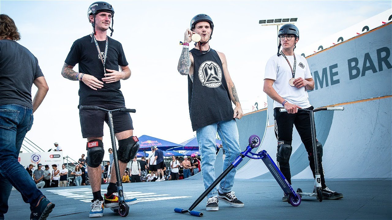 Jordan Clark 1st Place Run | Extreme Barcelona 2022 - YouTube