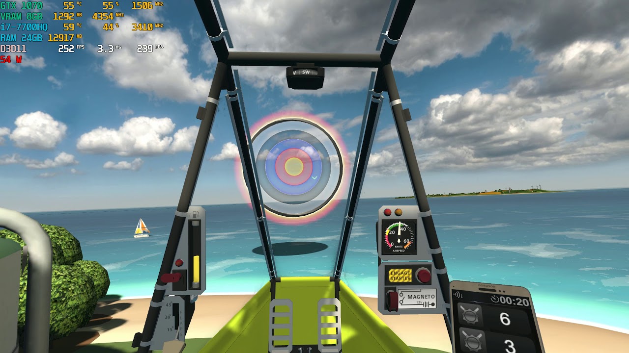 MSI GE73VR GTX 1070 Ultrawings Flat - YouTube