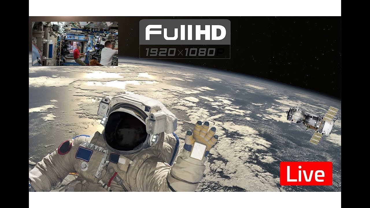 Watch earth from space in real-time HD & Multiple Cameras - YouTube