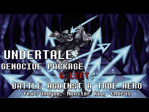 Undertale Genocide Package - Battle Against a True Hero