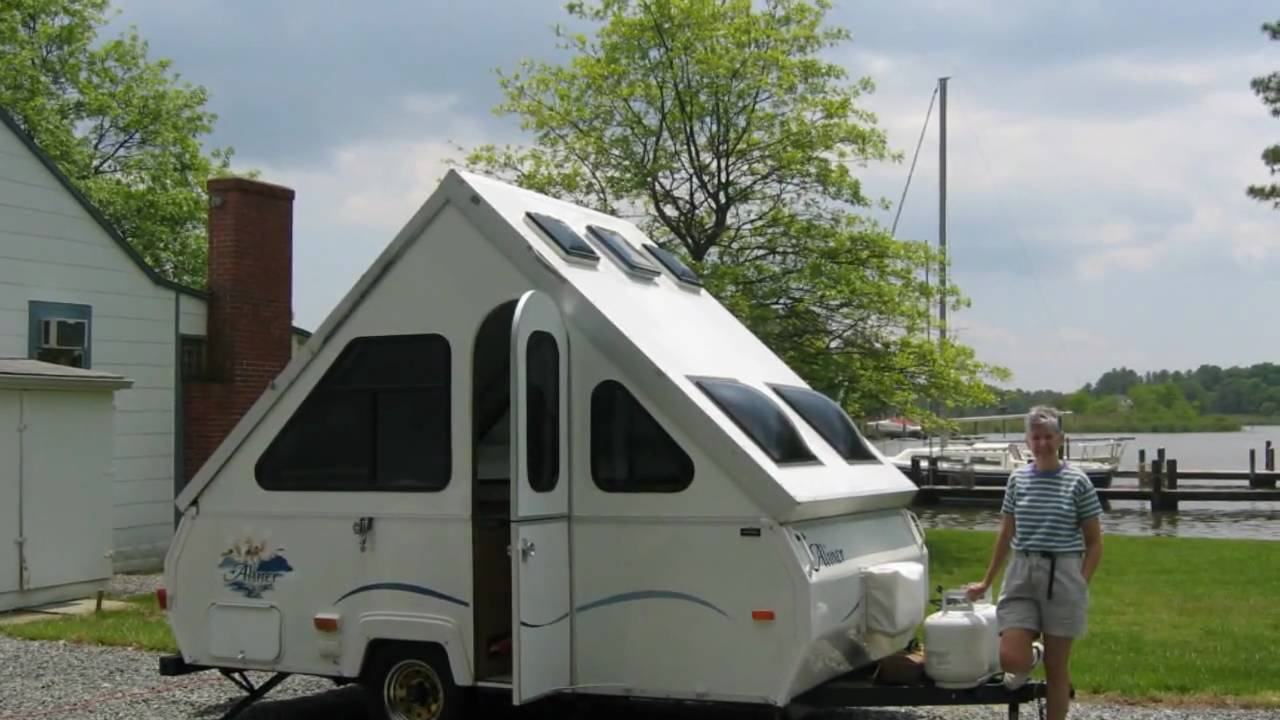 02 Our Aliner Camper - "Tin Tent" Camping Tour of America's National ...