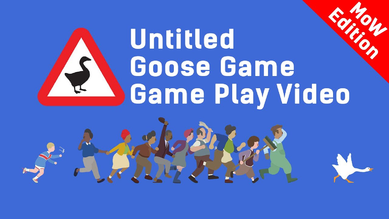Untitled Goose Game PC Game Play and Annoyance - YouTube