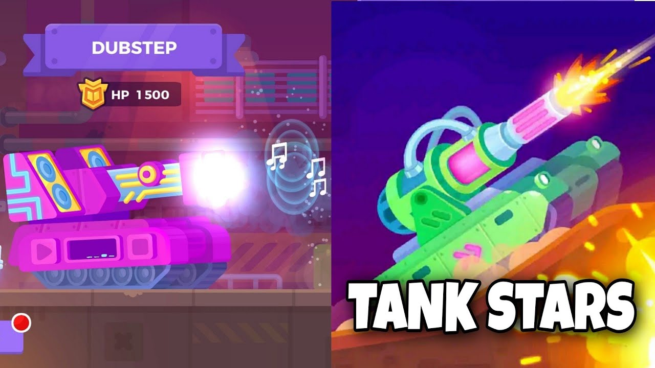 New "Dubstep" The Musician Tank Kills with Music | Tank Stars (By ...