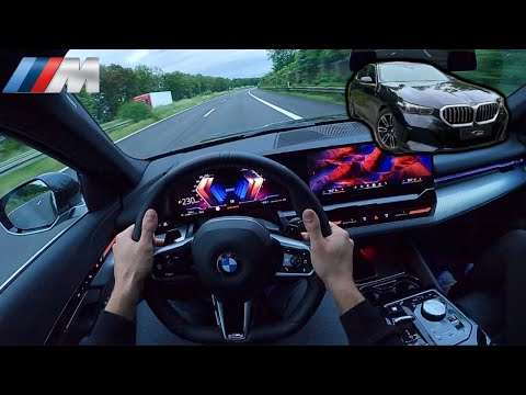 BMW 520d | AUTOBAHN | POV | 0-100 | TOP SPEED | DSC OFF TEST 🔥