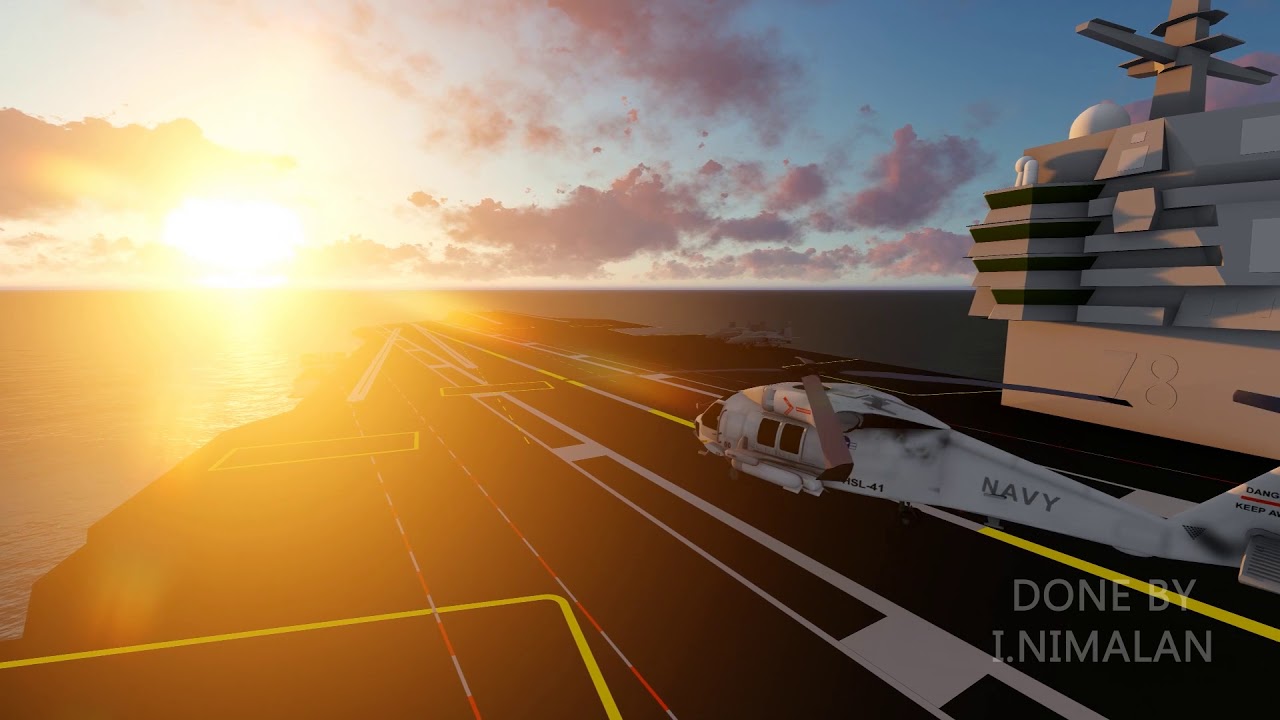 AIRCRAFT CARRIER ANIMATION IN LUMION - YouTube