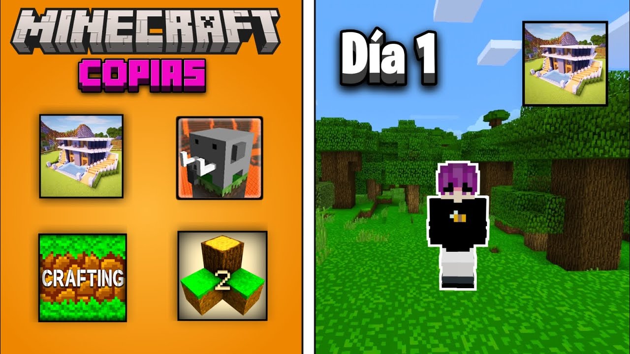 Probando copias de Minecraft: empezamos con Craft World Master (Día 1 ...