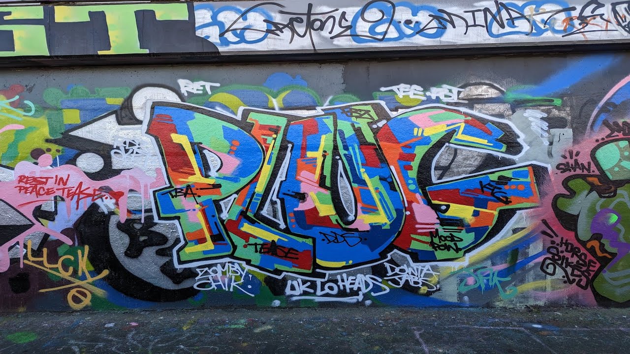 Shoreditch Graffiti Allen Gardens London - YouTube