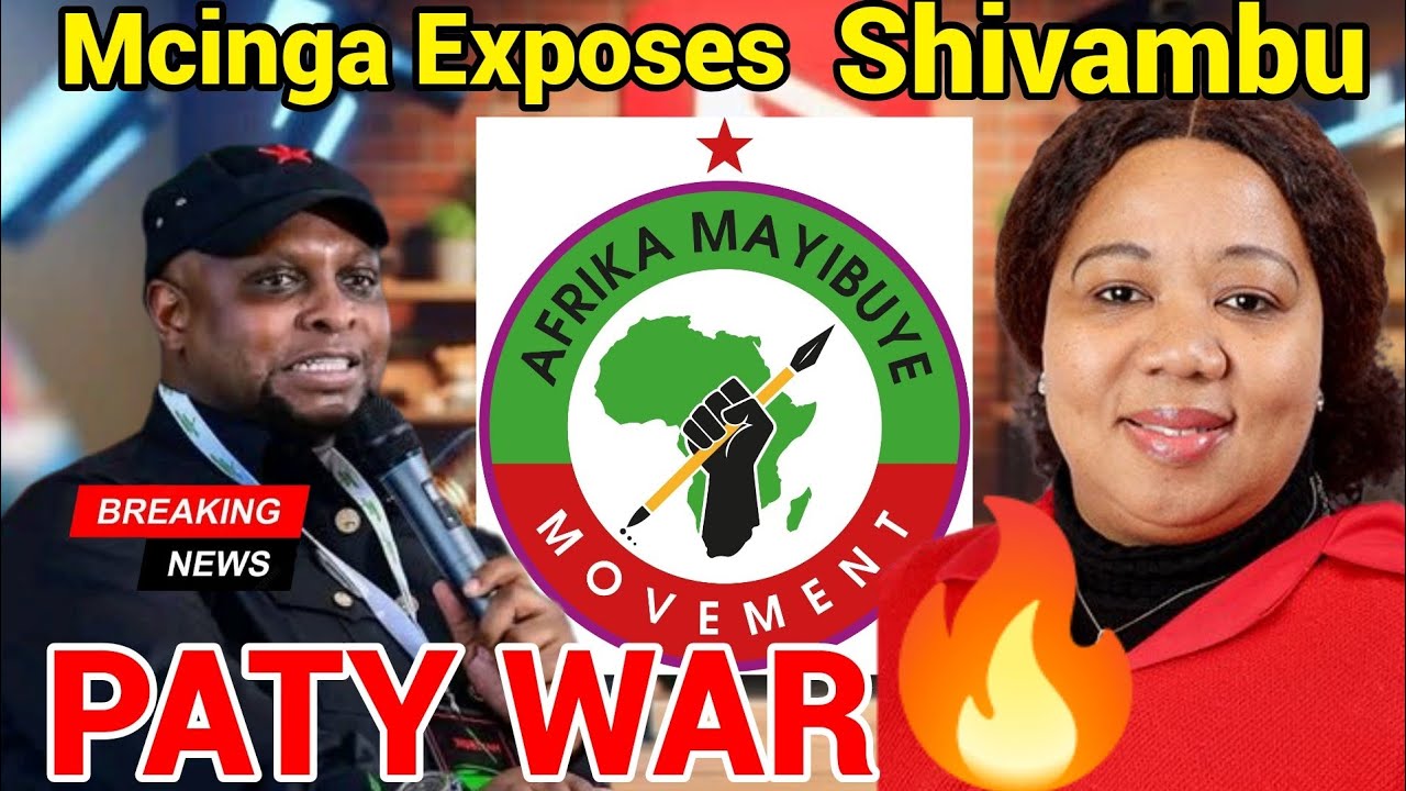 Mcinga EXPOSES Floyd Shivambu’s “Dictatorship” Inside Mayibuye Party ...