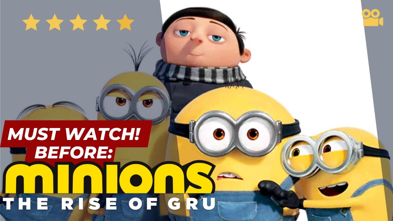 Minions 2 - The Rise of Gru -story recap in 5 minutes of the 1st - YouTube