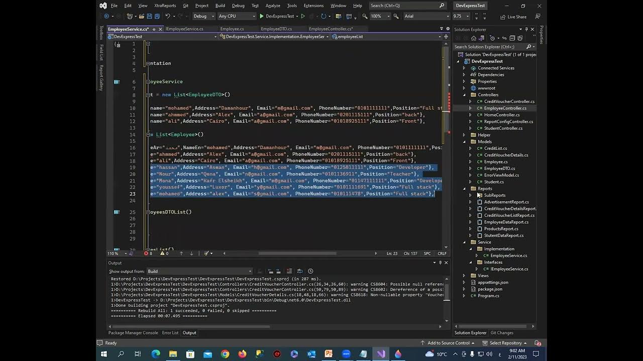 13.DevExpress Reports Localization of Data And AutoMapper Asp.Net Core in Arabic بالعربي - YouTube