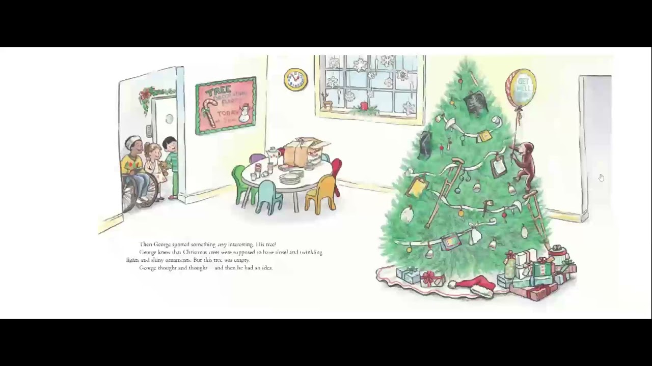Merry Christmas, Curious George! by Maragret and H.A. Rey - YouTube