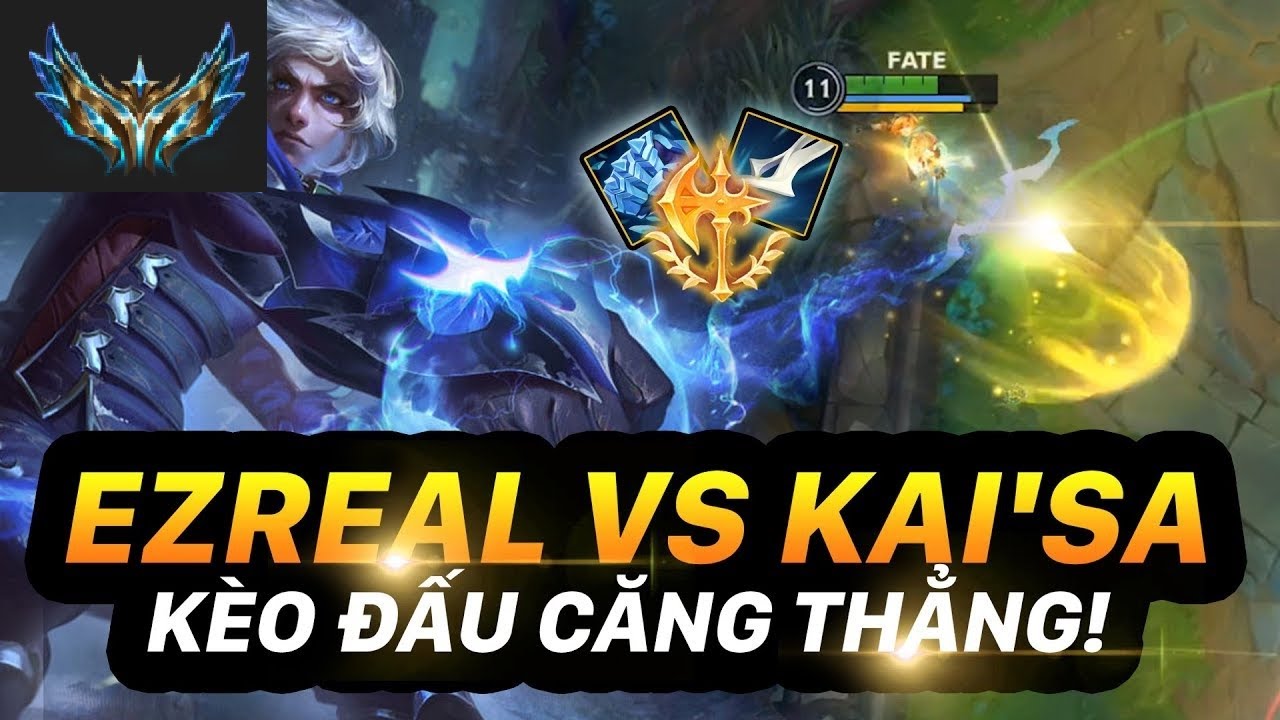 Hanql Ezreal vs Kaisa (2255 LP Ezreal ) 1080p - Rank1 China Ezreal ...