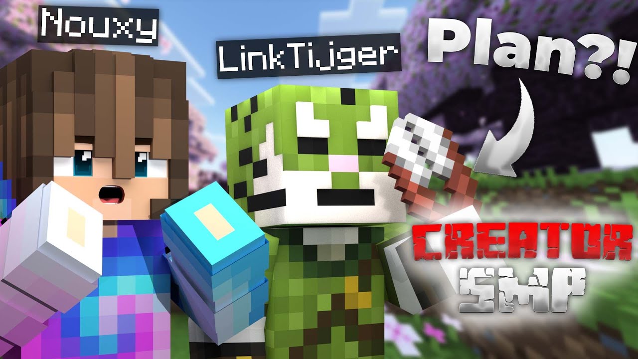 LINK heeft het beste plan OOIT op CreatorSMP! - YouTube