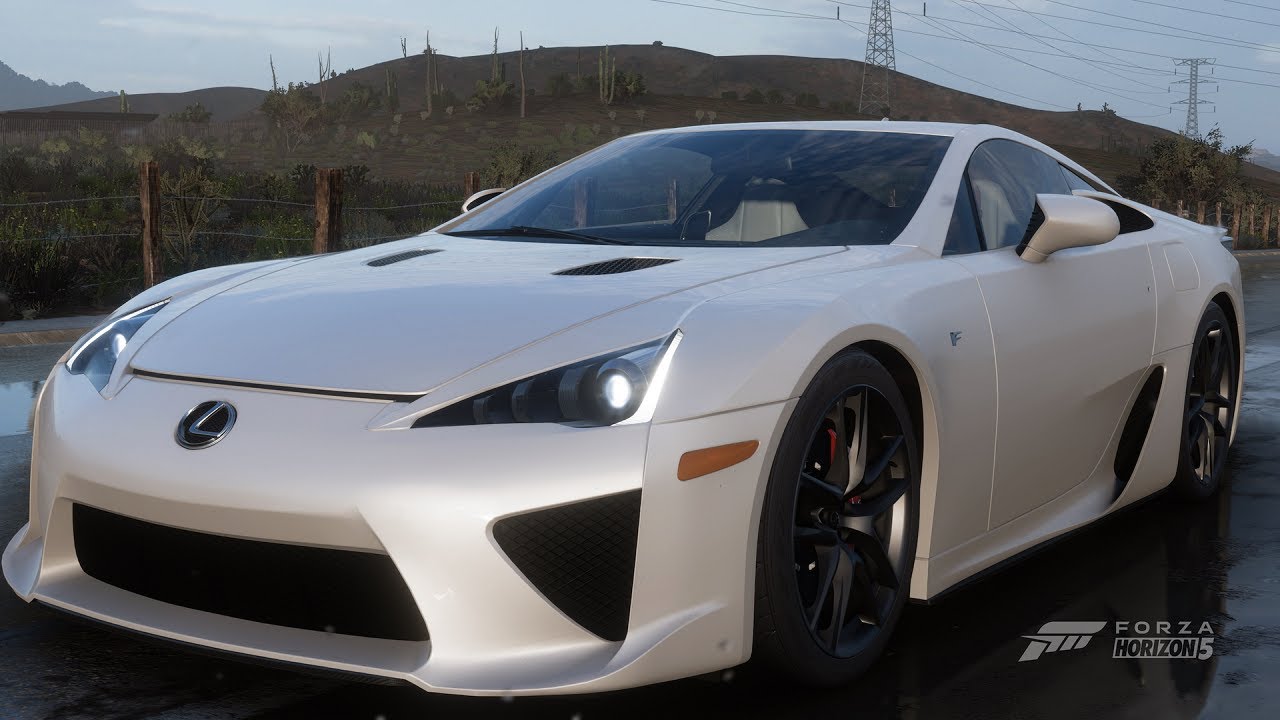 Forza Horizon 5 Lexus LFA Gameplay Test Drive POV Acceleration Top ...