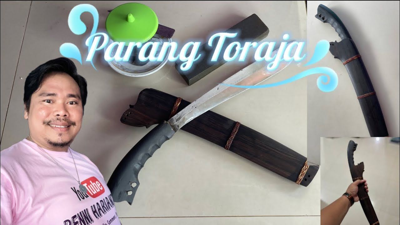 Mengasah Parang Toraja butuh ketelitian dan kesabaran untuk hasil ...