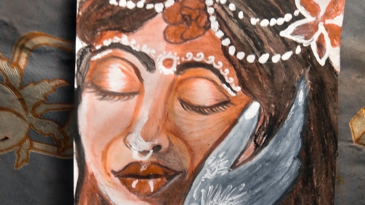 HOW TO DRAW RADHA AND KRISHNA EASY PENTING COLOURFUL PENCIL - YouTube