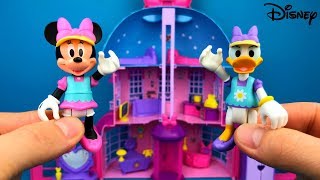 Disney Junior Minnie Mouse Ultimate Mansion 22-inch Playset, Figures ...