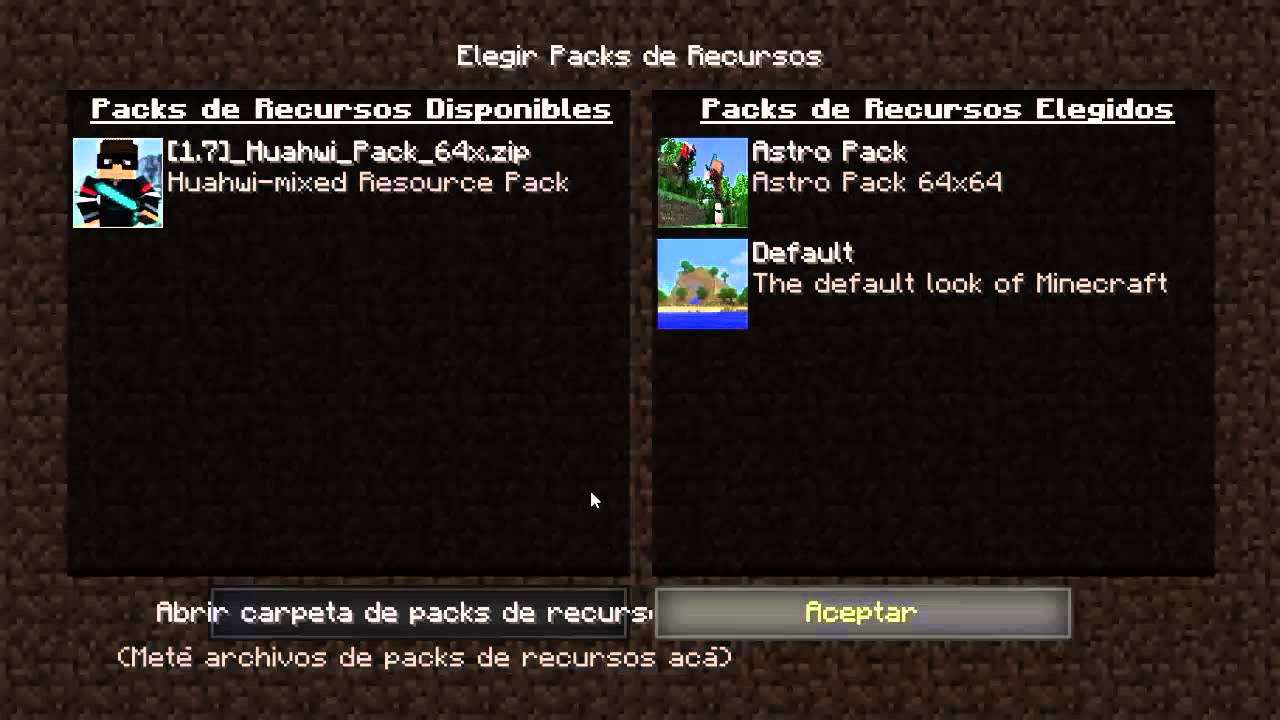 mi texture pack "AstroPACK" - YouTube