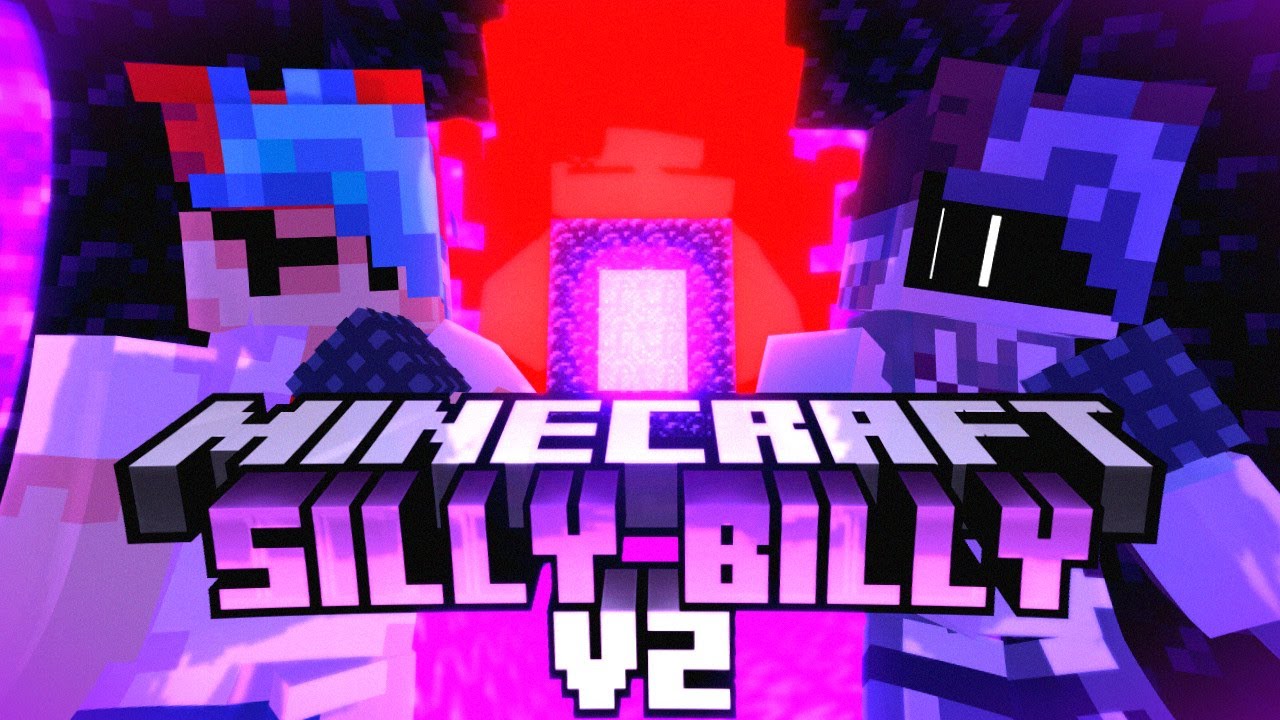 FNF Silly Billy but Minecraft V2 Walkthrough - YouTube