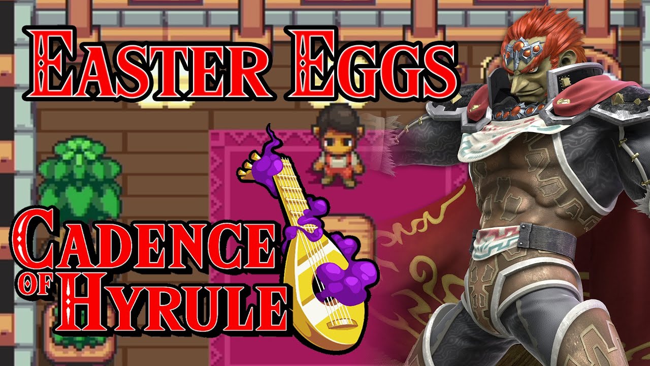 I am Error und junger Ganondorf? • Easter Eggs • CADENCE OF HYRULE ...