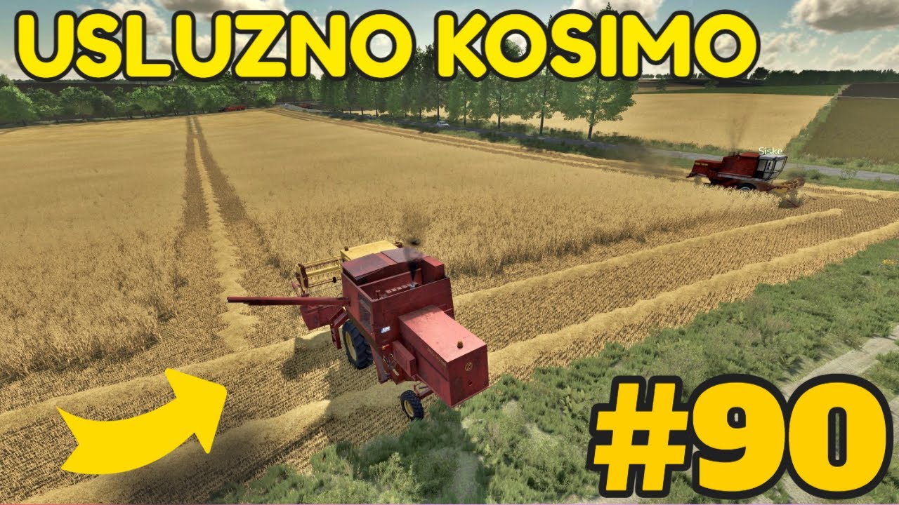 USLUZNO KOSIMO ZOB! FS 22 POLOWA MAP - Epizoda 90 - YouTube