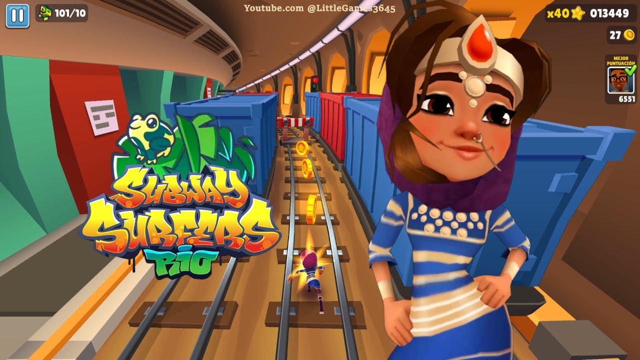 Subway Surfers Vertical Gameplay - YouTube
