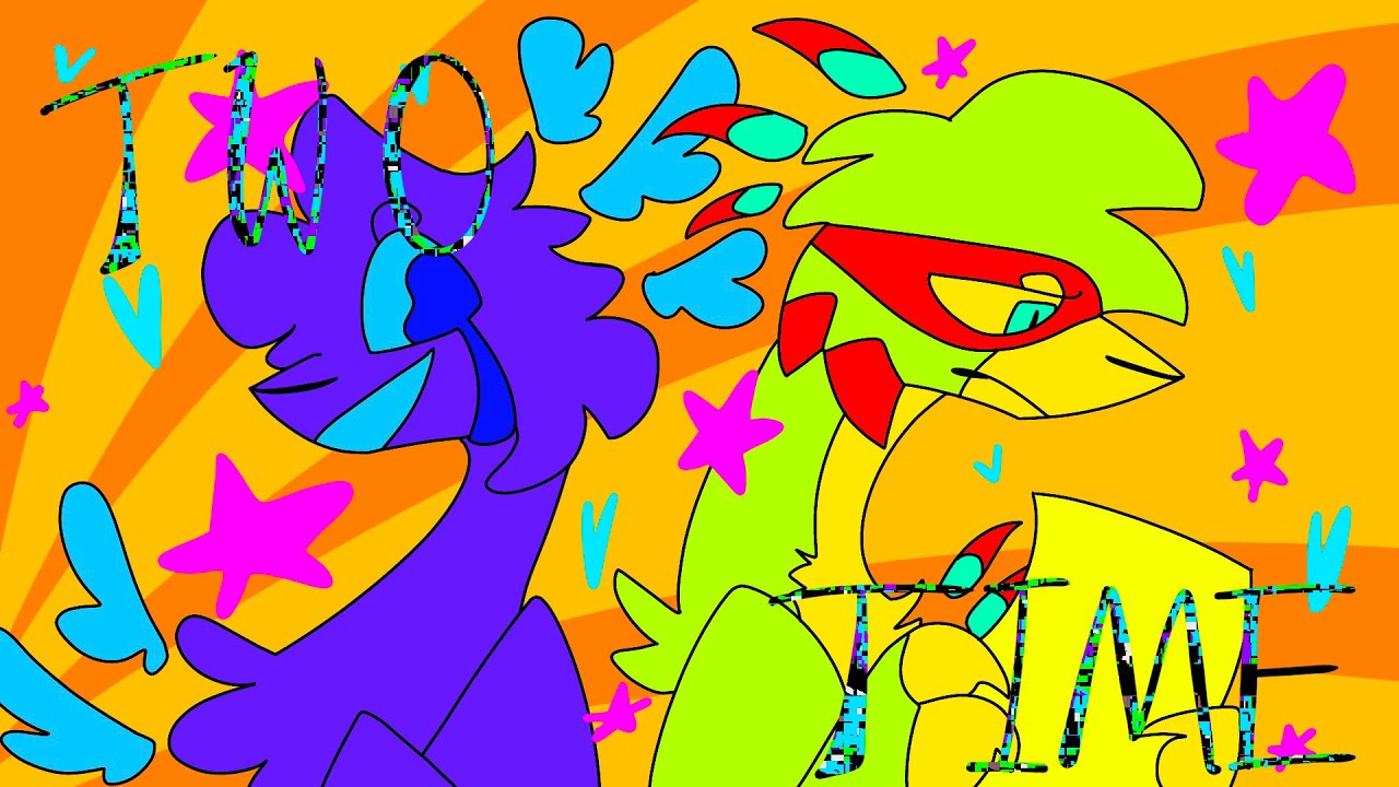 ((TW: BRIGHT COLORS)) Two Time animation meme - YouTube