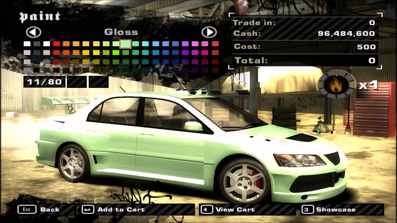 Need for Speed Most Wanted Mitsubishi Lancer evolution Teil 1 - YouTube