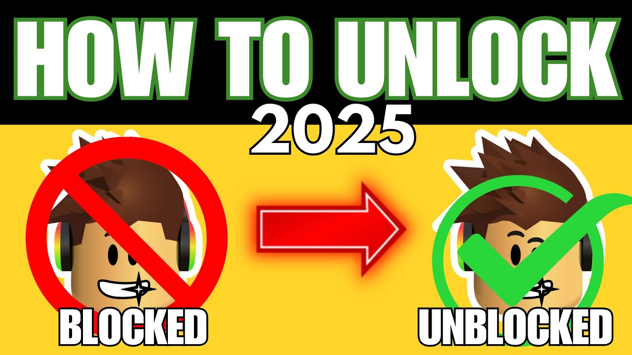 HOW TO SEE BLOCKED PLAYERS AND UNBLOCK THEM IN ROBLOX - YouTube