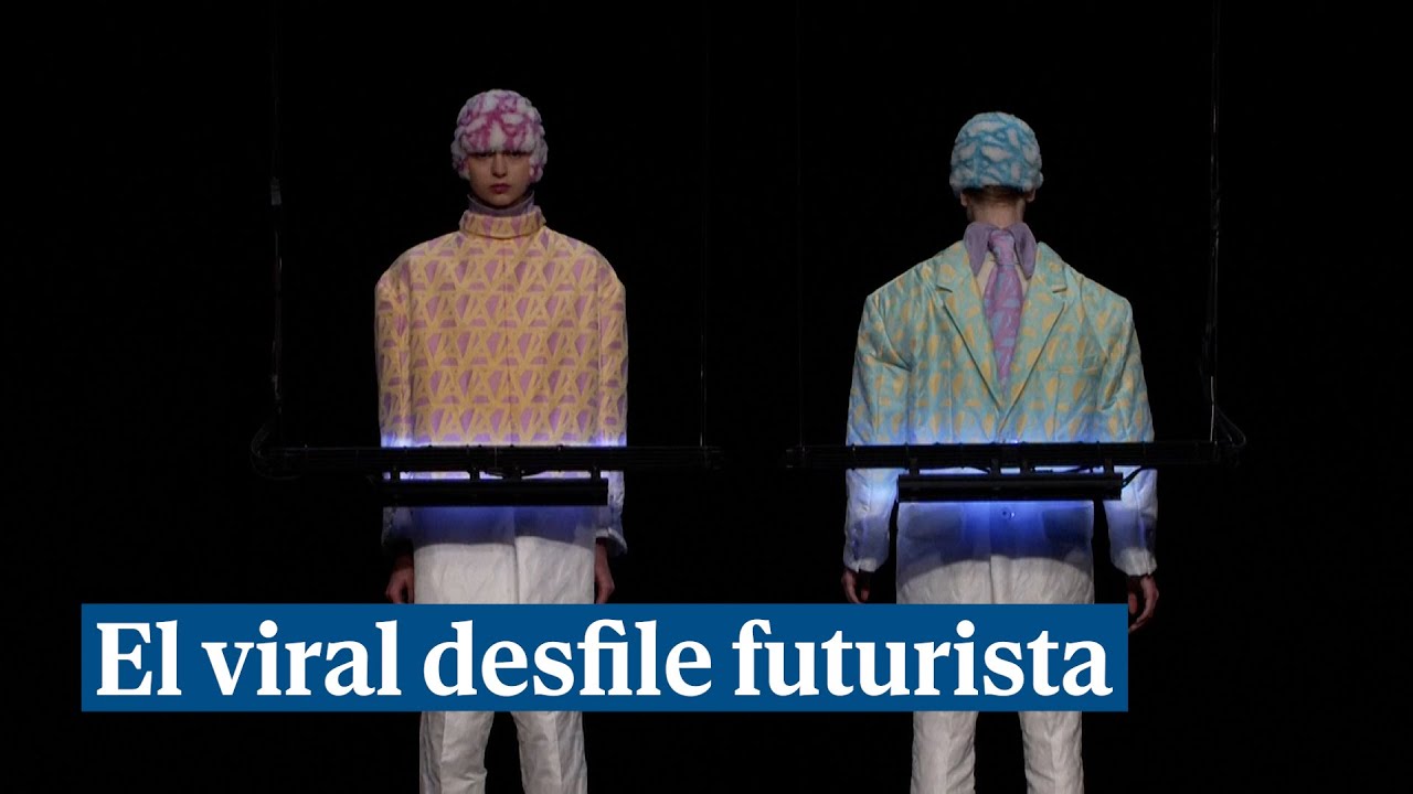 El sorprendente desfile con tecnología fotocromática del "científico de ...