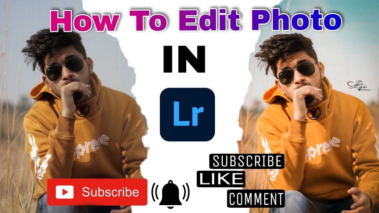 Lightroom Photo Editing ||Lr Me Photo Edit Kaise Kre || #satyambathri # ...