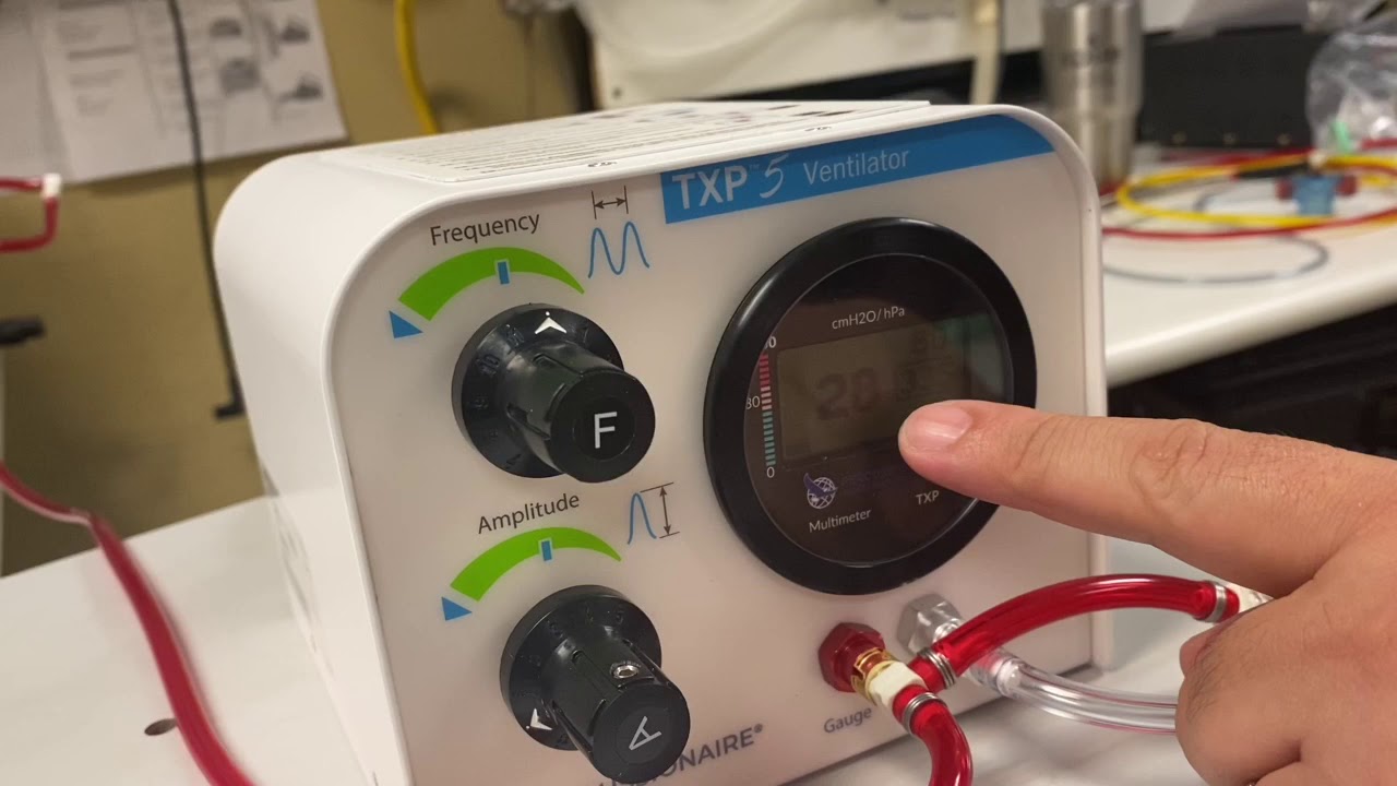 The TXP5 Versatile Pandemic Ventilator - YouTube