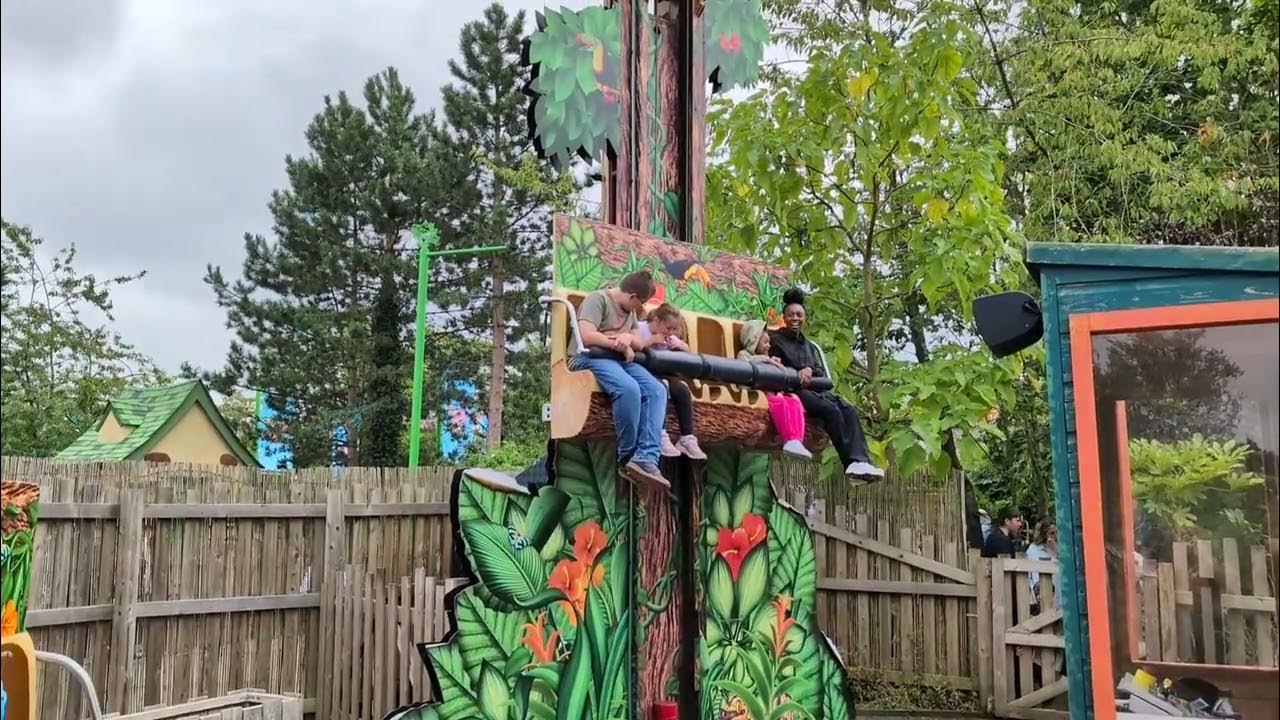 Treetop Hoppers Ride At Chessington World Of Adventure - YouTube