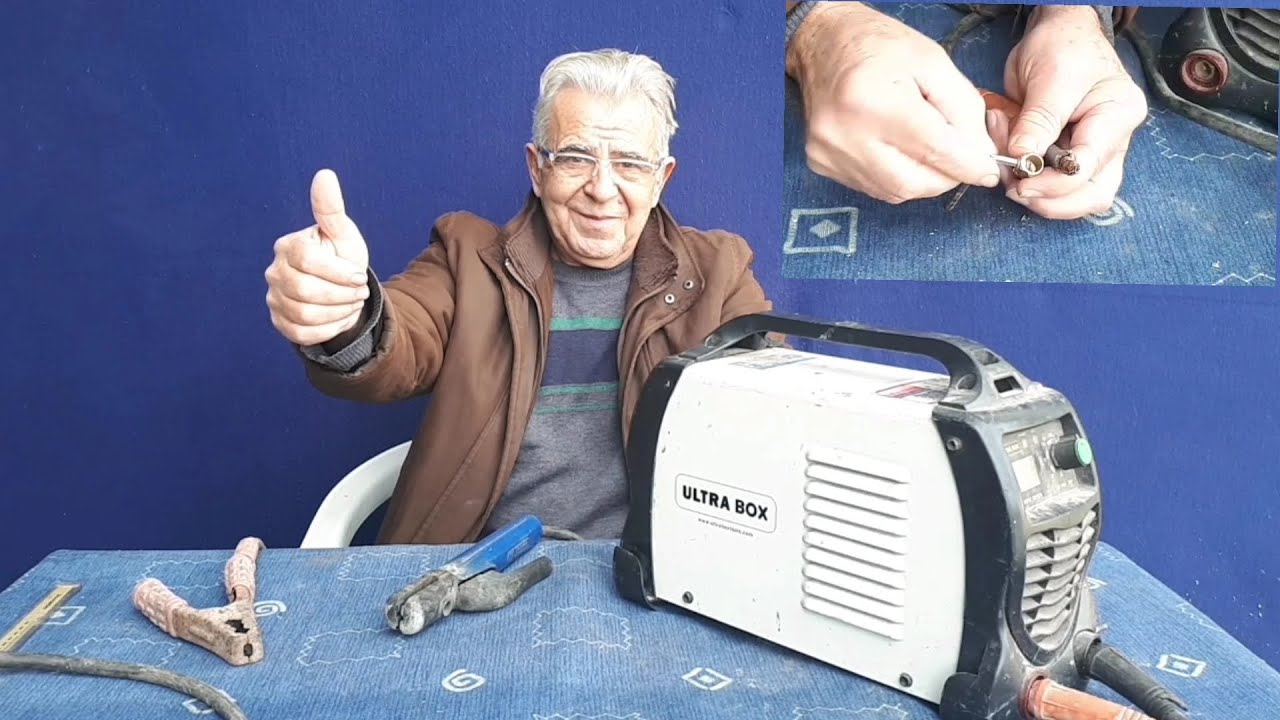 Ηλεκτροκόλληση αλλαγή καλώδια - YouTube