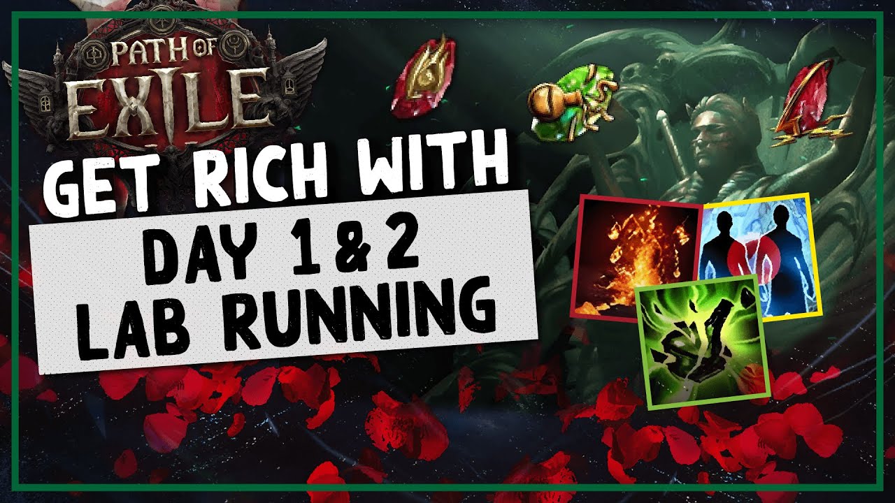 3.26 | Lab Running will be THE BEST Day 1 & 2 Money Making Strategy ...