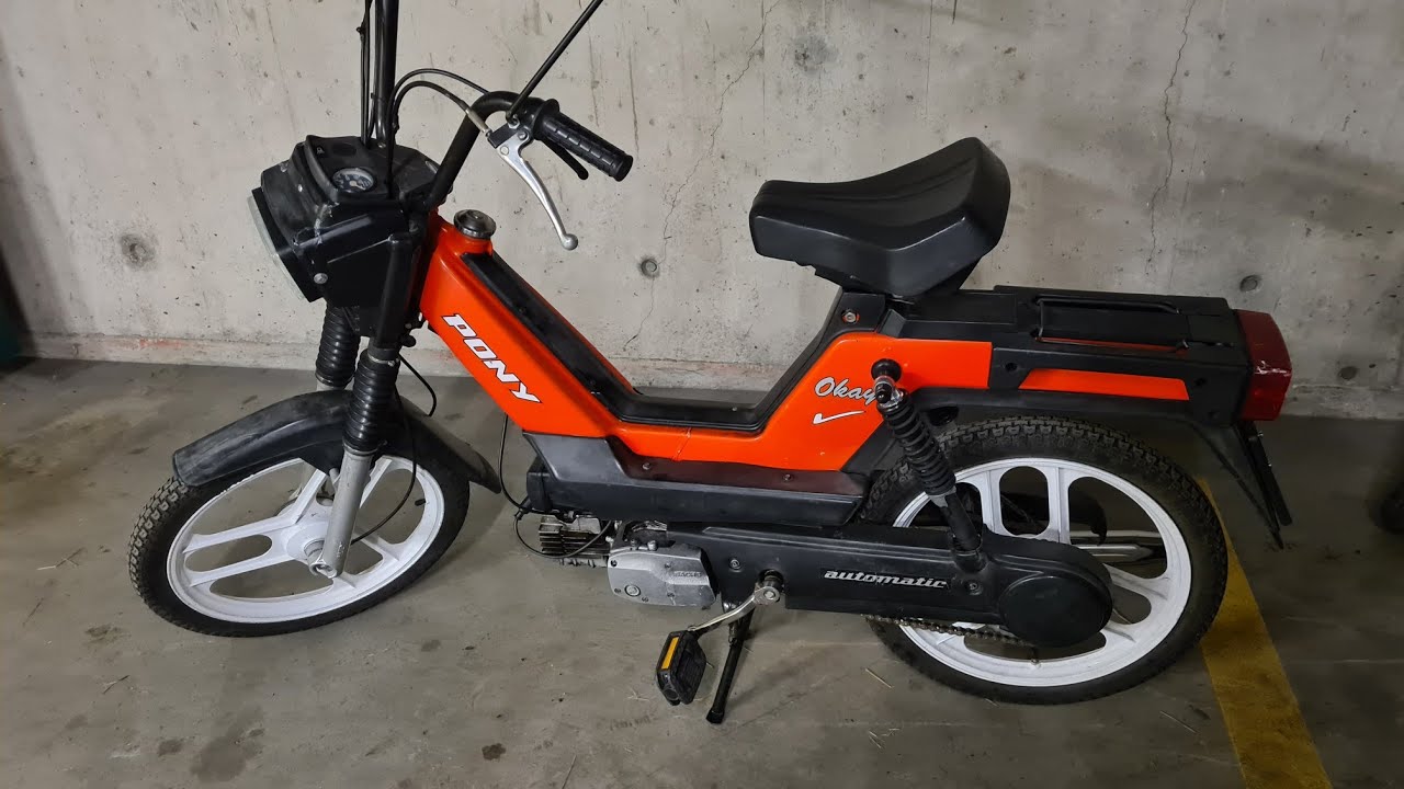 Mofa Pony Okay KTM Sachs Motor Automatic mein erstes Mofa! - YouTube