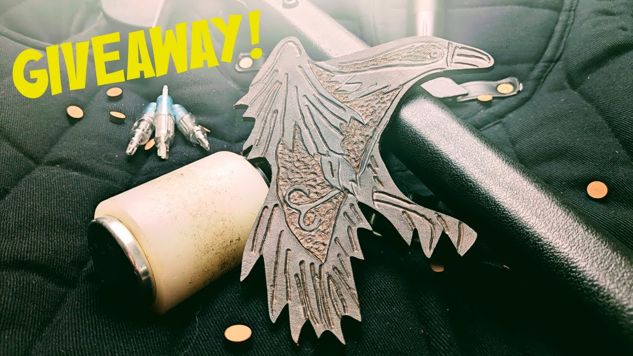 Crafting Ragnar’s Crow, Modern Way of Tooling Leather, Laser and ...