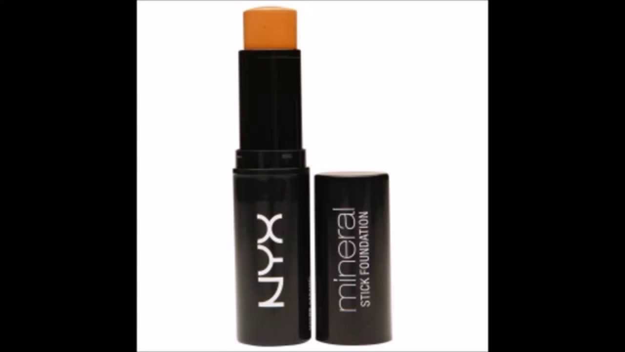 NYX Mineral Stick Foundation, Caramel - YouTube