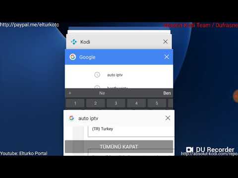 Kodide TV bölümü(İptv Simple Client) aktif etmek