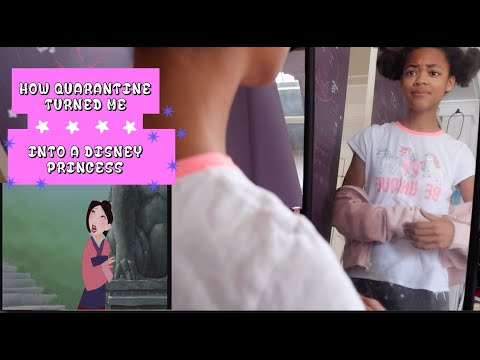 How Quarantine Turned Me Into a Disney Princess | Teen Comedy Vlog