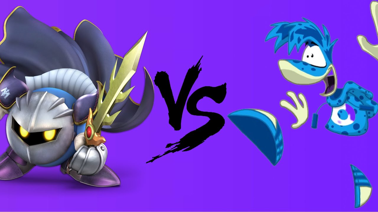 Super Smash Bros Ultimate - Blue Rayman vs Meta Knight (SSBU) - YouTube