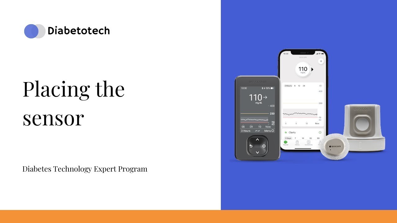 Diabetotech | Dexcom G7: Placing the Sensor | Diabetes Technology ...