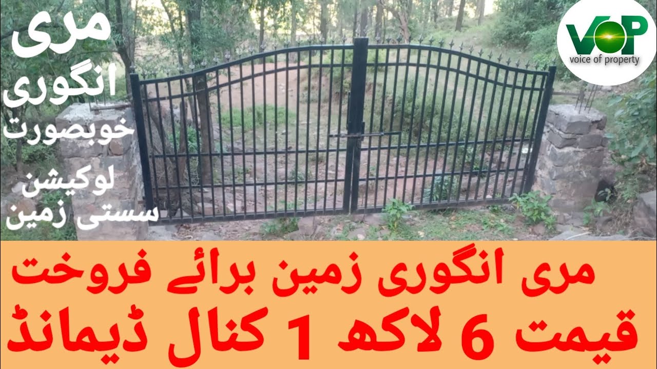 murree angoori land for sale contact 03329297791... - YouTube