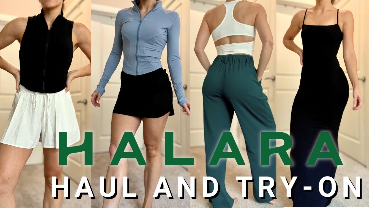 Massive Halara Haul | Halara Flex Pants and more! - YouTube