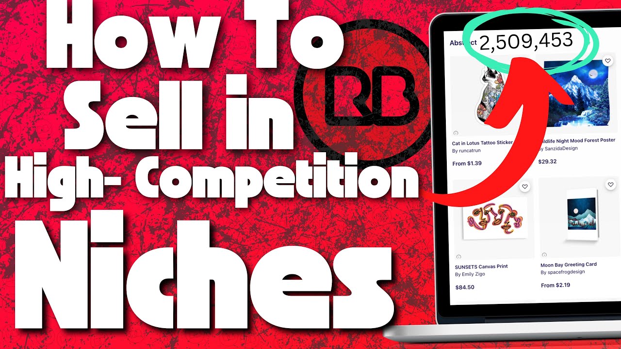 High Competition Print on Demand Niches Money Making Guide - YouTube