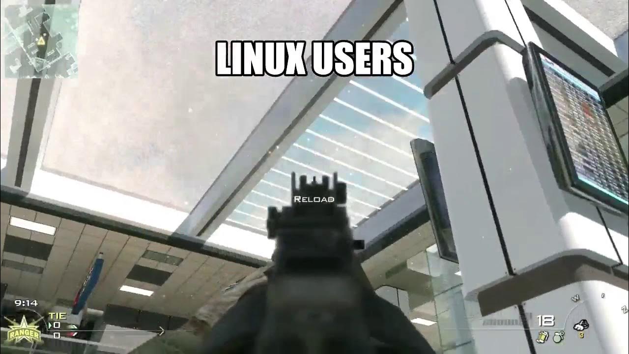 linux users be like - YouTube