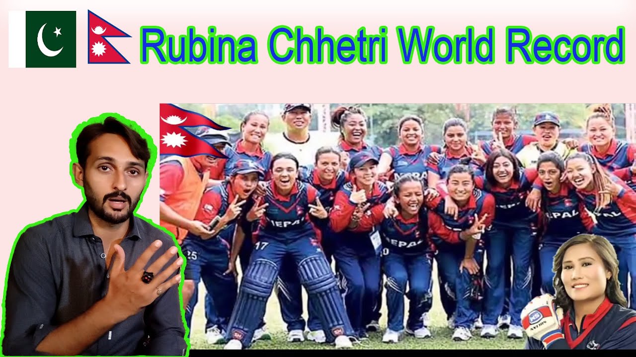 Nepali Cricketer - Women Cricketer Rubina Chhetri World Record ...