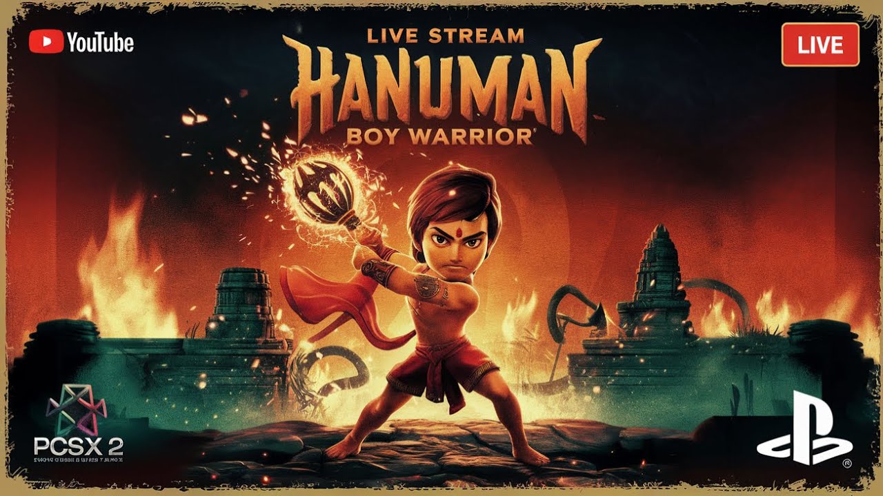 🔥 Mera Pehla PS2 Game! | Hanuman: Boy Warrior LIVE 🔥 | PCSX2 Emulator ...