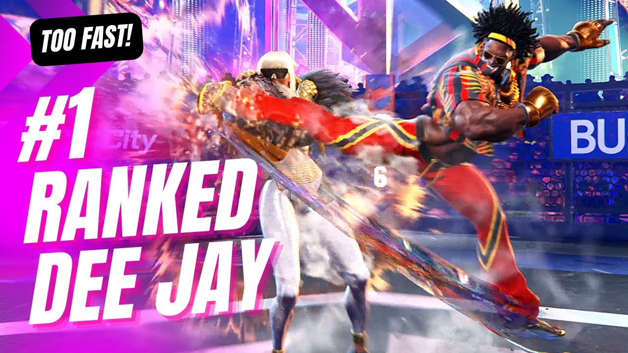 🥊 The Number 1 Ranked DEE JAY is FUNKY! | Street Fighter 6 | SF6 [4K60 ...