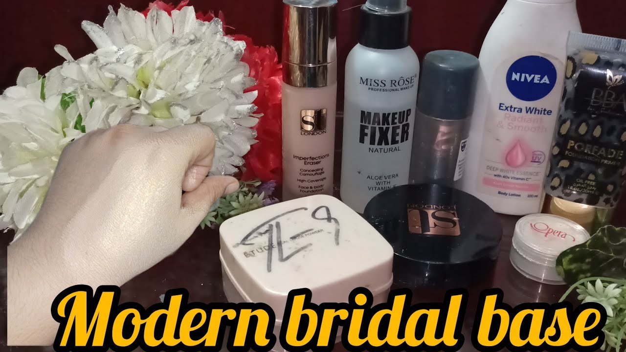 Excellent HD Bridal Base with modern Products| Easy Base with 5 Steps ...